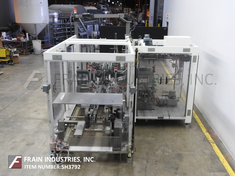 Focke & Company #486, automatic, small footprint, RSC, case erector ...