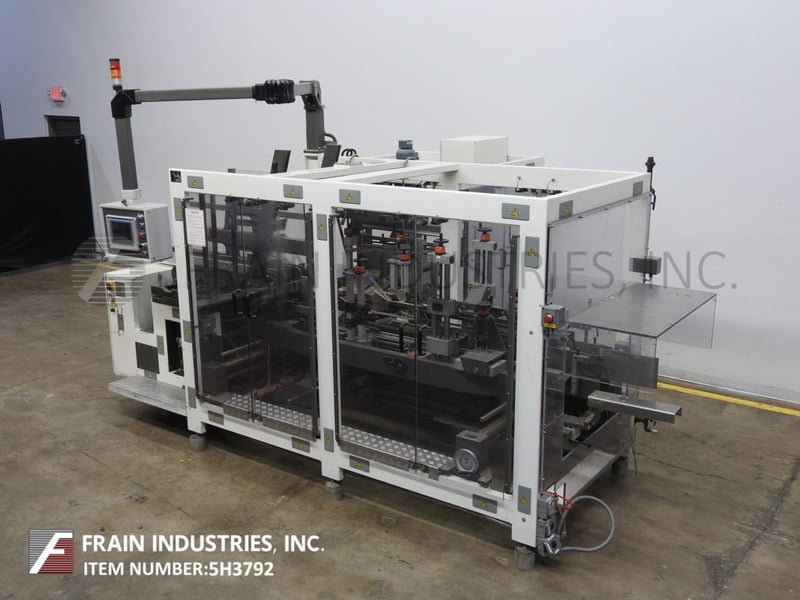 Focke & Company #486, automatic, small footprint, RSC, case erector ...