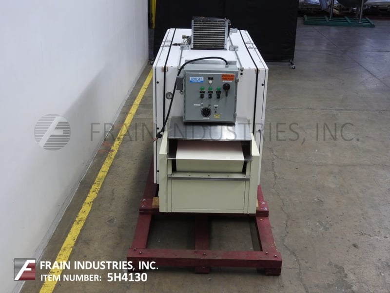 TNA Robag #Cryo-Jet, air cooled, cooler tunnel, 24" wide x 142" long ...