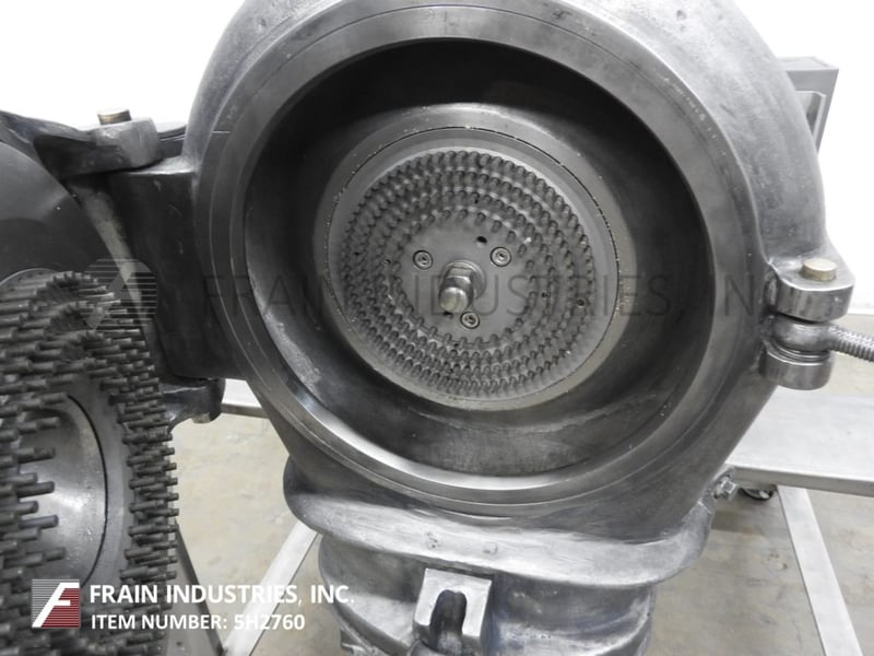 Alpine #160Z, compact, pin mill with Stainless Steel contact parts, 5 ...