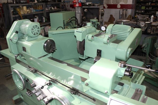 10.5" x 23.5" Yam #GU27-60A, Hydraulic Cylindrical Grinder, 14" x 1" x ...
