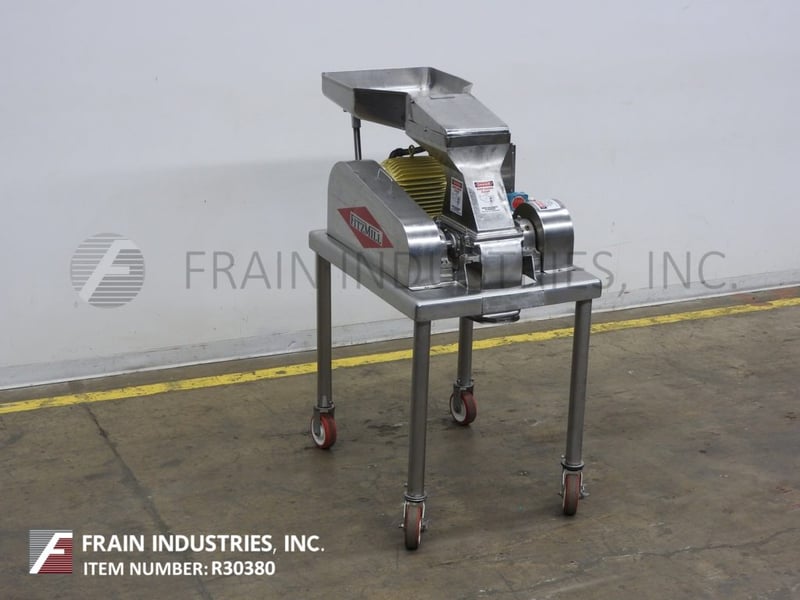 Fitzpatrick #DA0S6, Stainless Steel hammermill, 16 fixed knife / impact ...