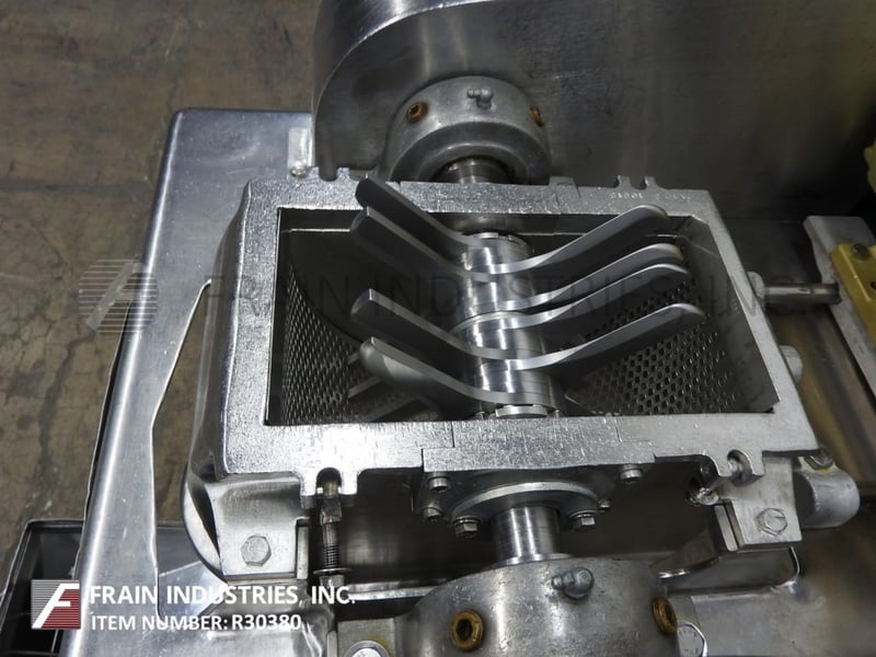 Fitzpatrick #DA0S6, Stainless Steel hammermill, 16 fixed knife / impact ...