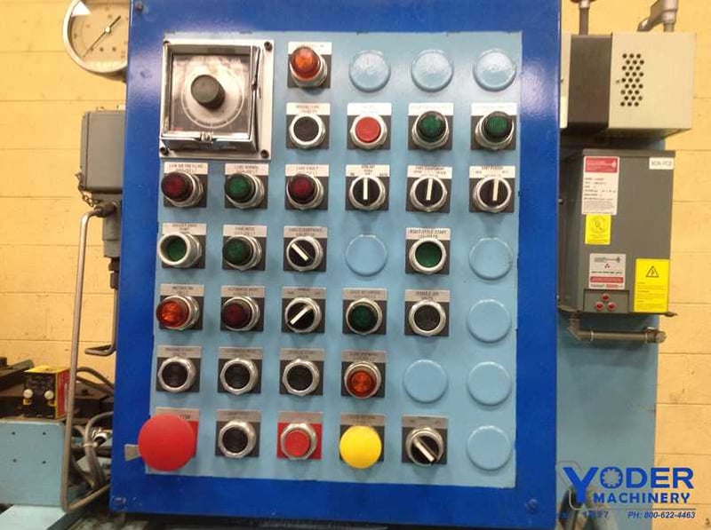 3" Landis #Lanhyrol, 2-roll extended spindle threading & form rolling ...