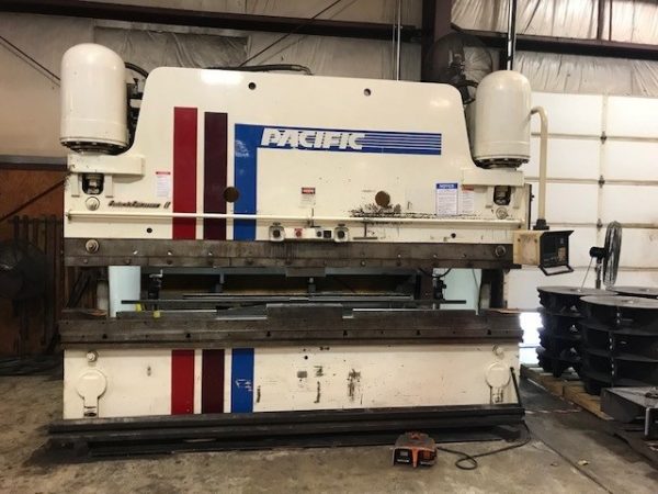 350 Ton, Pacific #FF350-12I, hydraulic press brake, 12" stroke, 12 ...