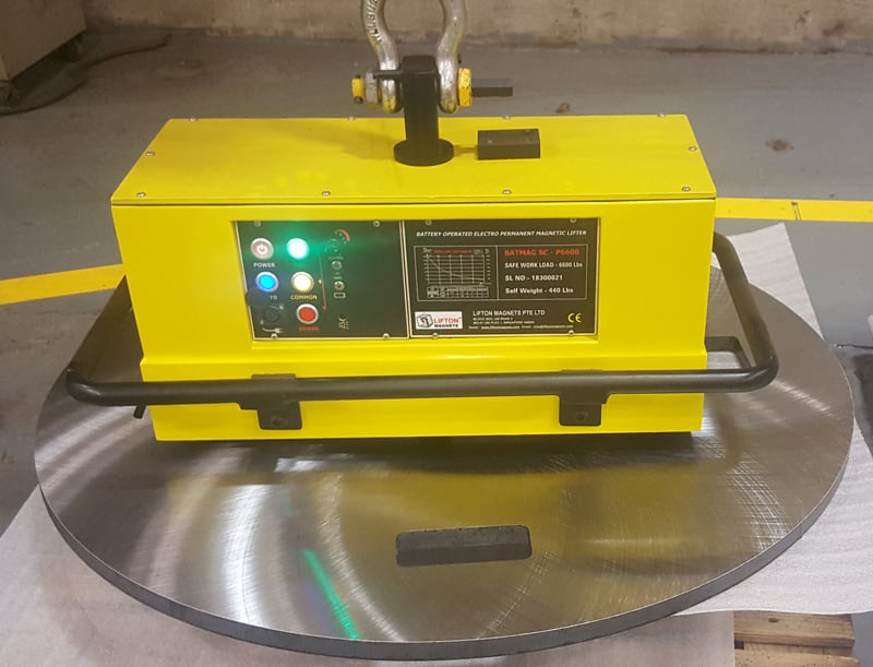 3 Ton, Supreme Magnets 3000 Kg ELP electro permanent lift magnet ...