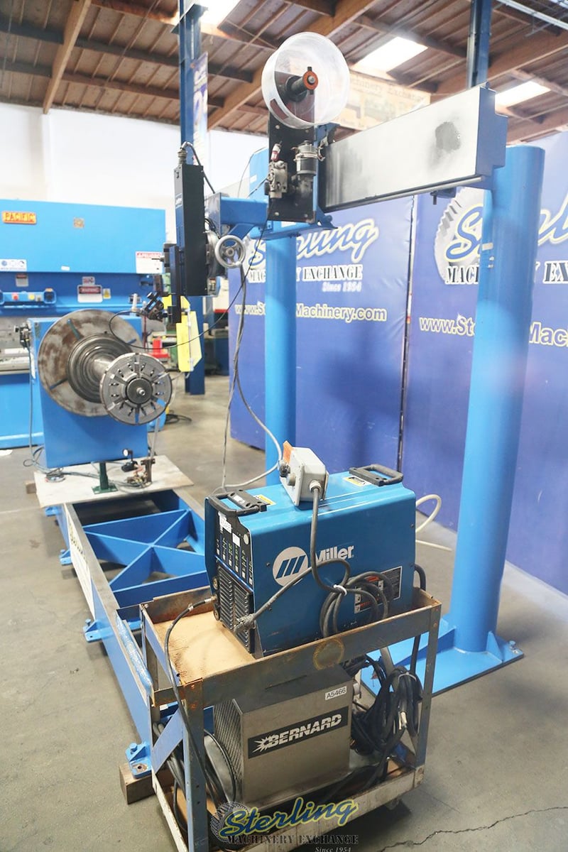 6' Jetline #CW5-72Z, 300 Amps, Jetline ALC-101-6 weld head, #A5466 for ...