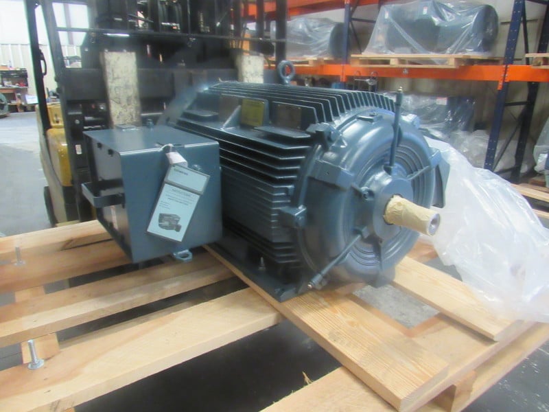 250 HP 3600 RPM Siemens, Frame 447TS/9TS, TEFC, BB, new, 2300/4000 ...