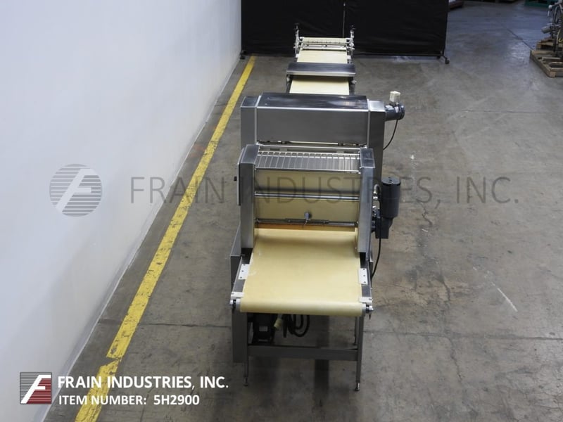 Rondo Bakery Equipment #ZGV600, Stainless Steel, inline dough dusting ...