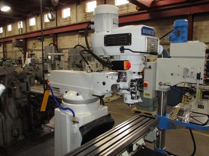 Magnum-Cut #3VS, vertical milling machine, 10" x54" table, 3 HP, one ...
