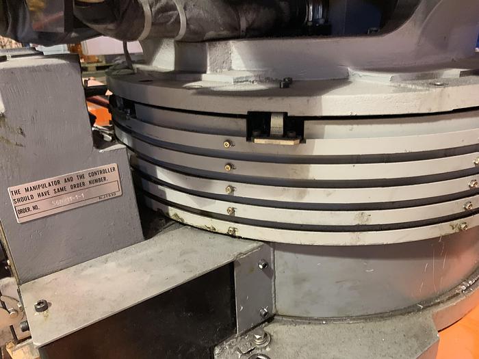 Motoman, ES200N, 6-Axis CNC robot w/NX100 control on 16' 7th Axis track ...