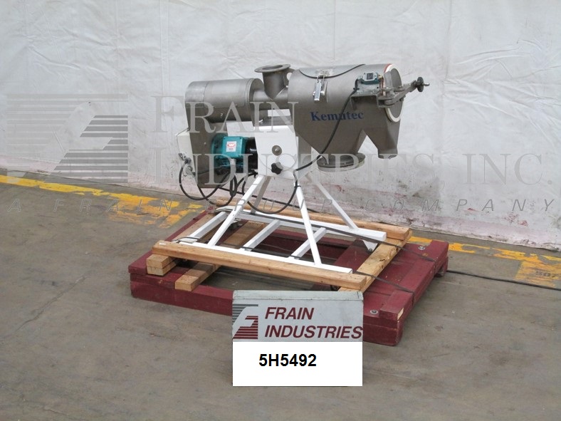 14" x 7" Kemutec #K300-C, continuous, Stainless Steel, centrifugal ...