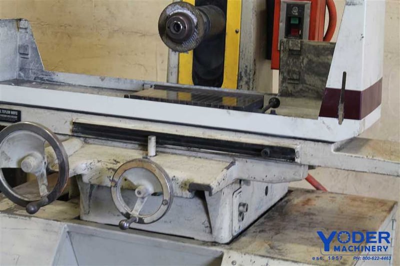 6" x 18" Harig #Super-618, 7" x 1/2" x 1-1/4" grinding wheel, 1 HP, 1 ...