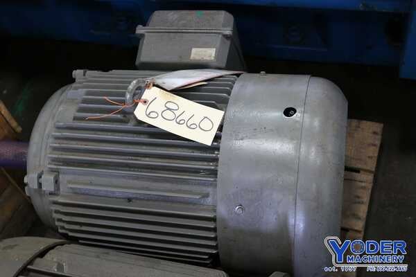 75 HP 1780 RPM Leeson, Frame 365T, TEFC, cont duty, 208-230/460 Volts, #68660 for Sale | Surplus ...