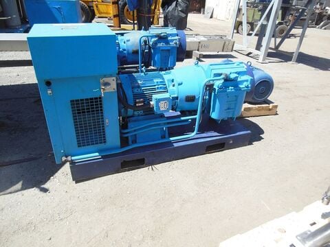 30 HP CompAir Hydrovane #822-PSA-S08 4035V100, V22-RS rotary vane air ...
