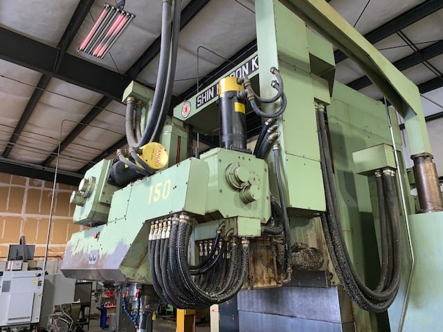 SNK #FSP-120V, 5-Axis profiler, Fanuc 11M CNC, Haas 12" CNC rotary ...