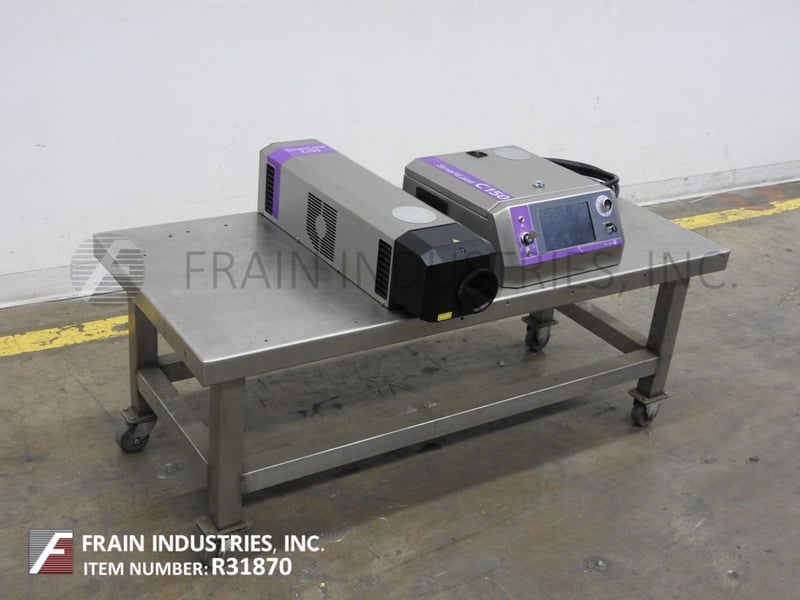 Markem Imaje #SL-C150, Co2 laser coder, up to 410 FPM, 10 watt, air ...