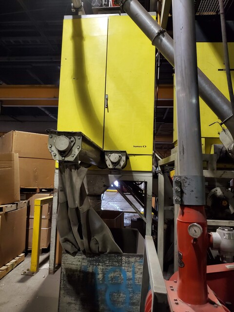 Hamos #KWS1522-2, 2 stage electrostatic metal/PET separators, used ...