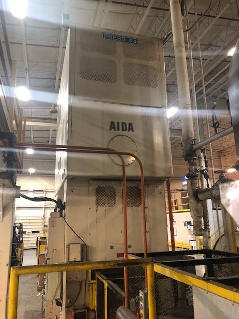 330 Ton, Aida #PMX-L2-300(1), straight side double crank press, Link ...