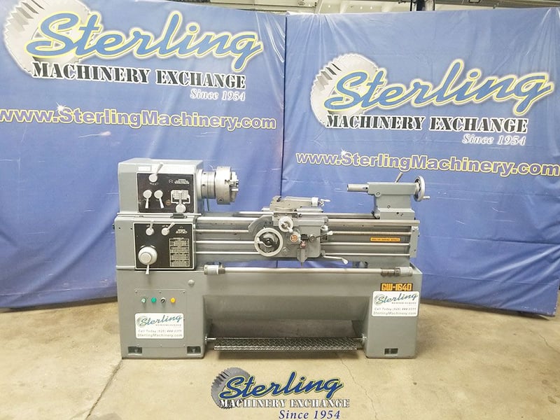 16"/24" x 40" Goodway #GW-1640, 2" hole, 55-1800 RPM, 3-jaw chuck, tool ...