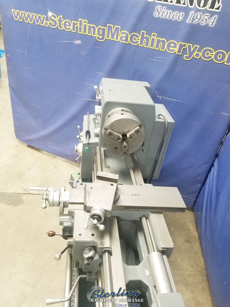 16"/24" x 40" Goodway #GW-1640, 2" hole, 55-1800 RPM, 3-jaw chuck, tool ...