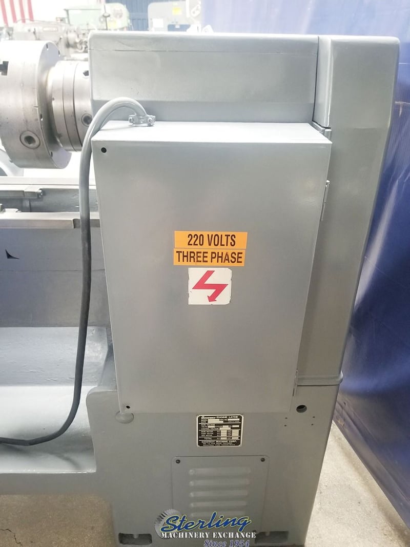 16"/24" x 40" Goodway #GW-1640, 2" hole, 55-1800 RPM, 3-jaw chuck, tool ...