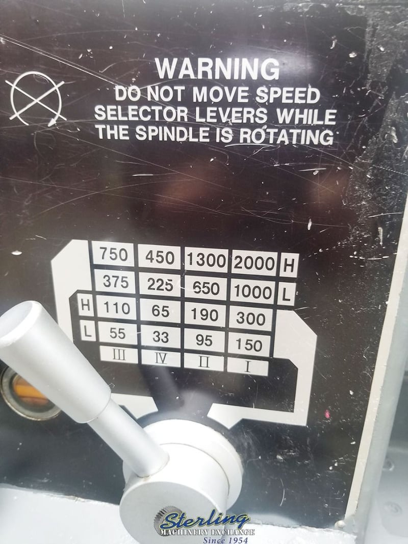 16"/24" x 40" Goodway #GW-1640, 2" hole, 55-1800 RPM, 3-jaw chuck, tool ...