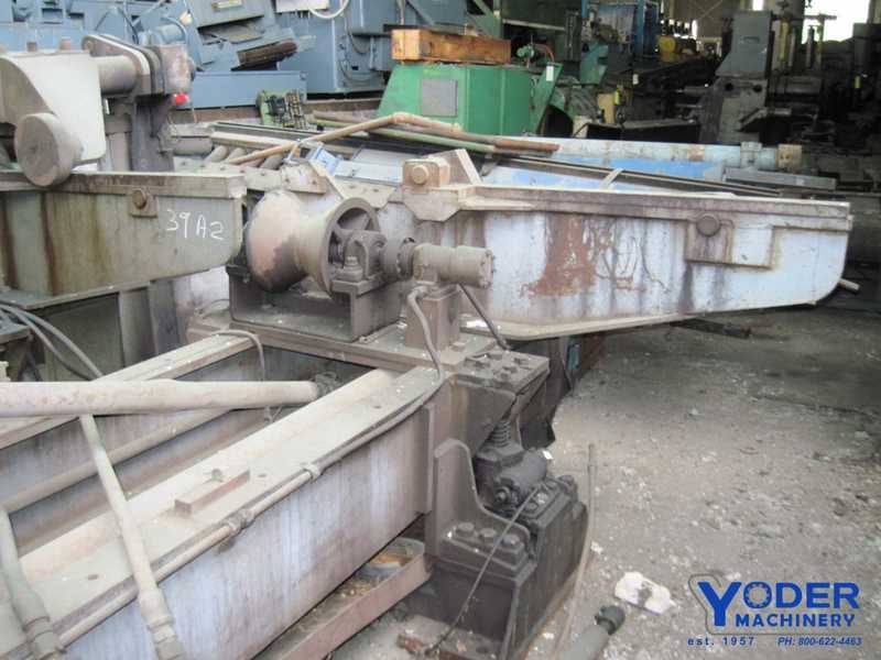 Infeed Table, Bardons & Oliver, automatic, 4"- 9-1/2" x 30', motorized ...