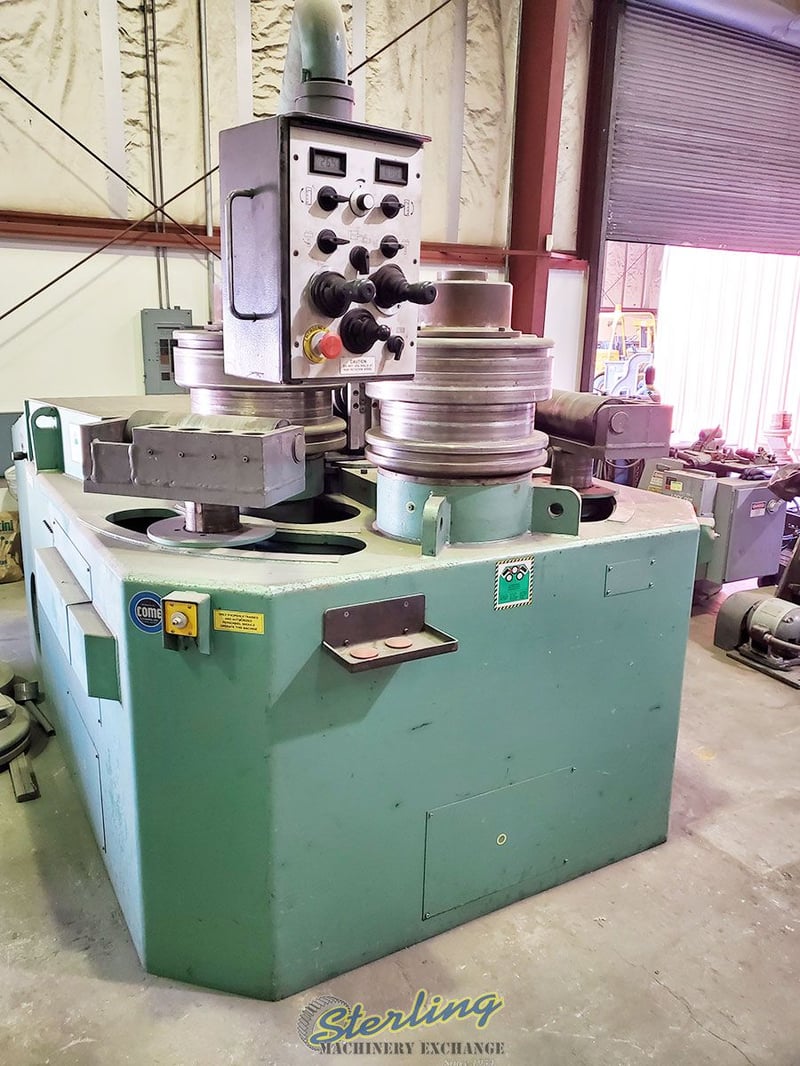 6" x 6" x 1" Roundo #R-7-S, hydraulic angle bending roll, 3-rolls ...