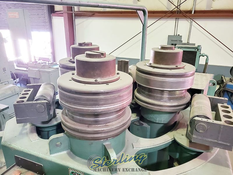 6" x 6" x 1" Roundo #R-7-S, hydraulic angle bending roll, 3-rolls ...