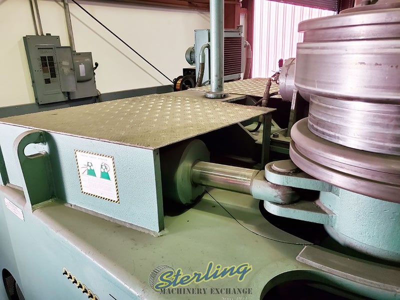 6" x 6" x 1" Roundo #R-7-S, hydraulic angle bending roll, 3-rolls ...