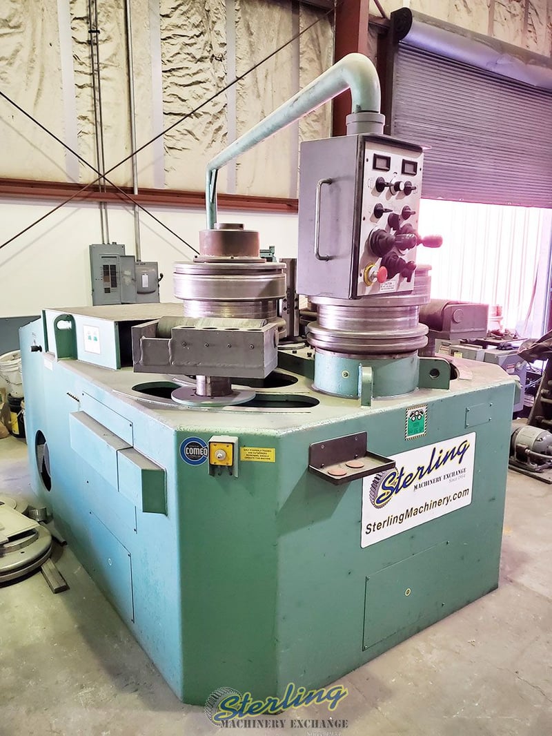 6" x 6" x 1" Roundo #R-7-S, hydraulic angle bending roll, 3-rolls ...