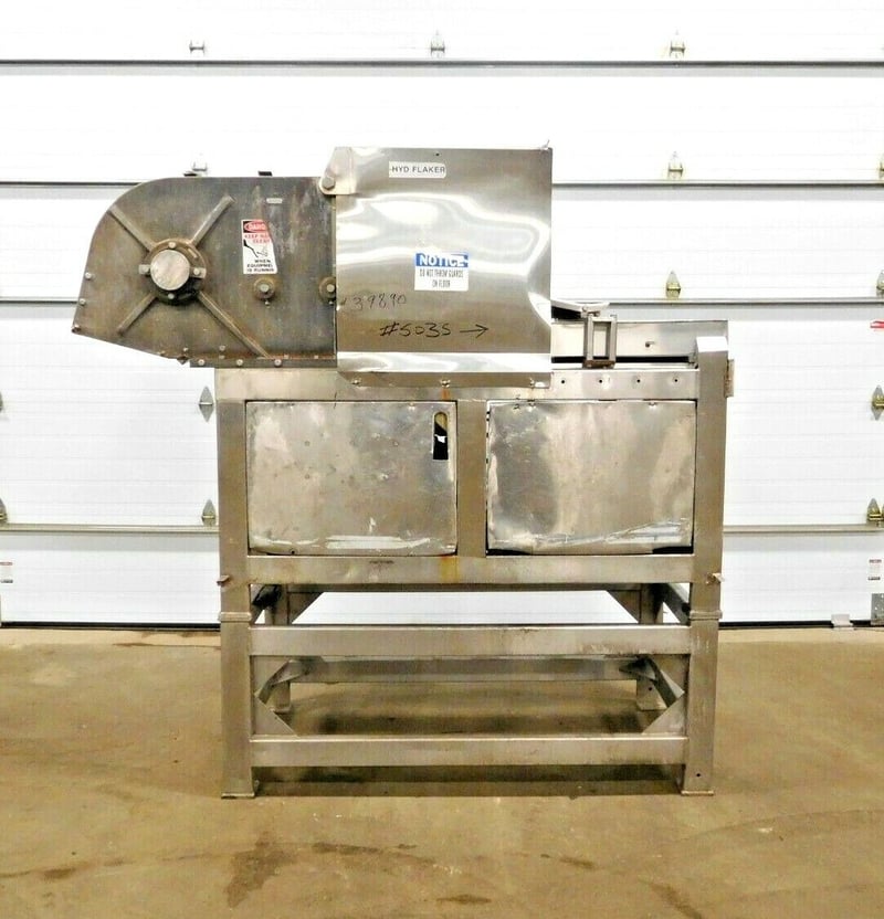 Hydraflaker Stainless frozen block flaker, parts only For Sale ...