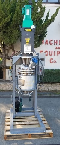 5 gallon Arrow Tank Stainless Steel reactor, 50 psi, jacketed, agit for ...