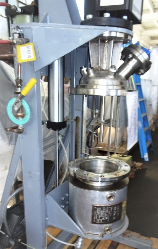 5 gallon Arrow Tank Stainless Steel reactor, 50 psi, jacketed, agit for ...