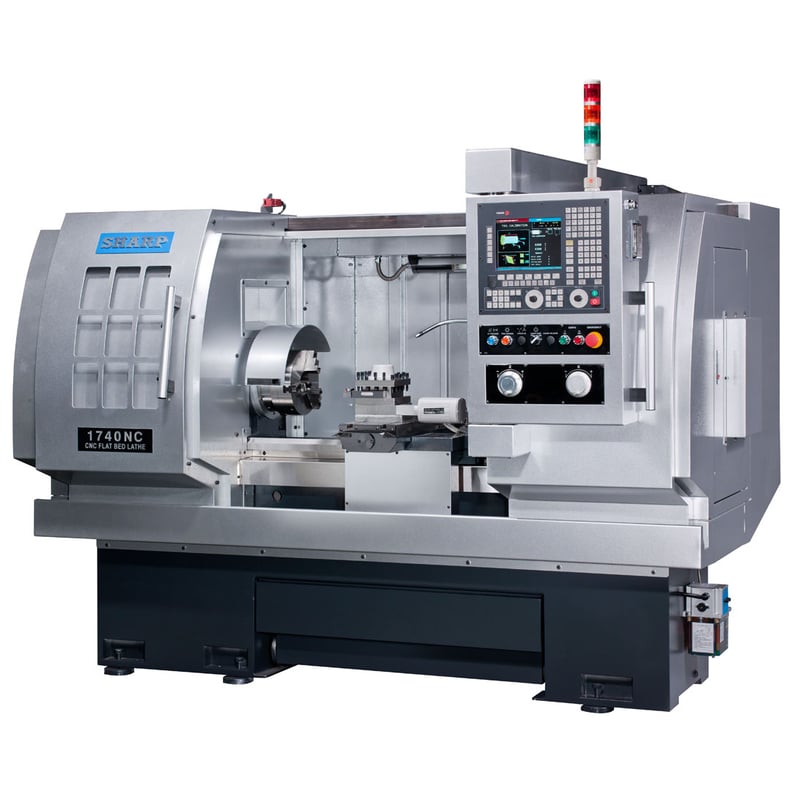 Sharp #1740NC/2040NC/2240NC, Precision CNC Lathe, new, #14681-14683 (3 ...