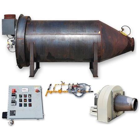 48" x 156" Maxon #400, air heater, Maxon burners, 2014, #17491 for Sale ...