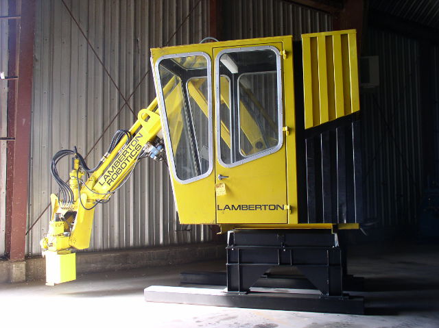 .5 Ton, Lamberton, 5-Axis hydraulic forging manipulator, 173" max reach ...