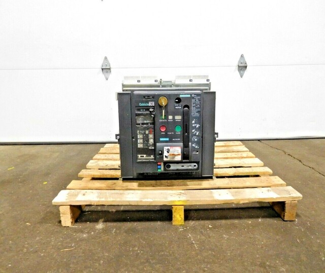 800 Amps, Siemens, WLF2A308, Integrated cubicle bus power circuit ...