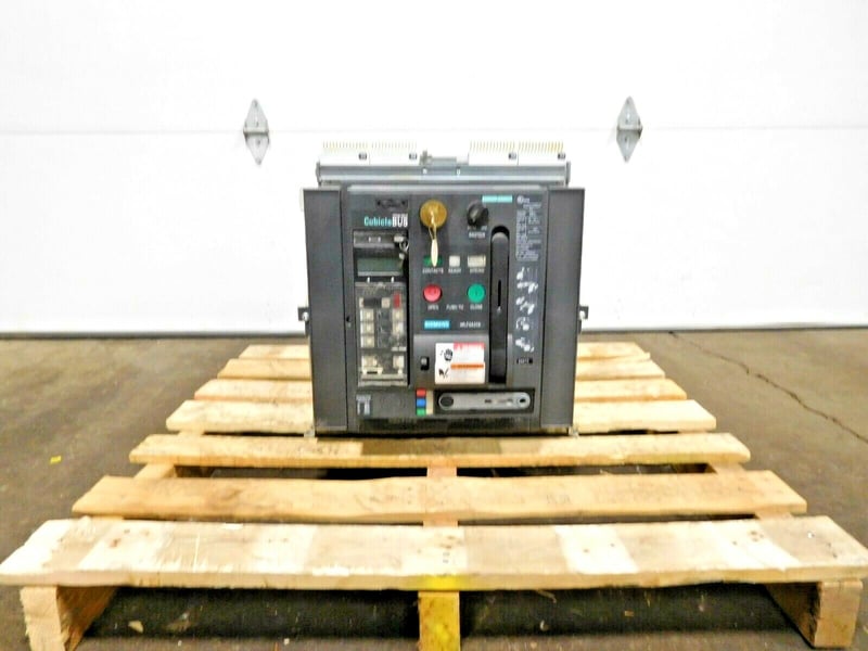 1600 Amps, Siemens, WLF2A316, Integrated cubicle bus power circuit ...