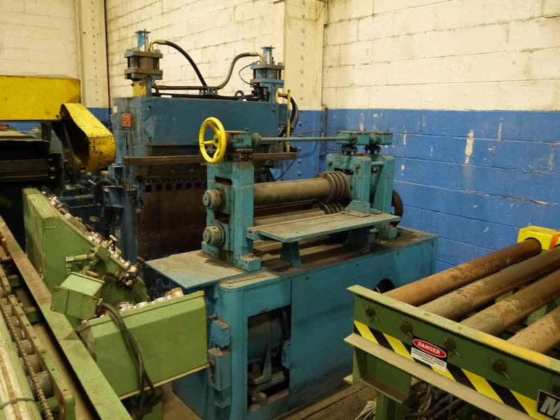 24" x 3" Stanat, slitter head, 30" face x 4" arbor diameter, parallel ...