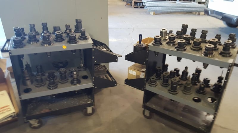 Monarch #VMC-45B, vertical machining center, Fanuc 16M, 30" X, 18" Y ...