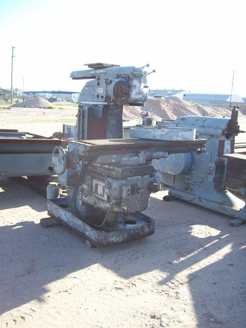 Van Norman #36, universal mill, 12" x60" table, 11" X, 40" Y, 19.5" Z ...