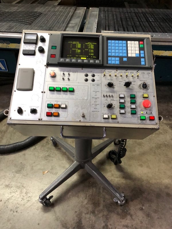 Shoda #NCW516-1646, router, Fanuc 15M, (2) 750 watt drills, (2) 12 KW ...