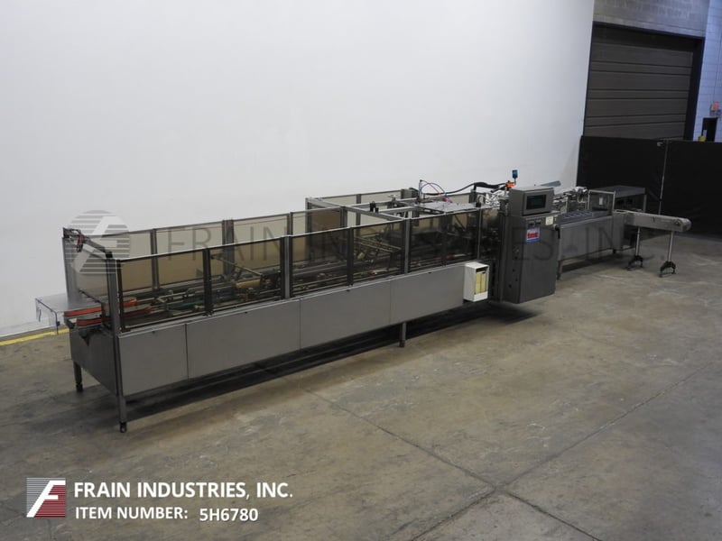 Tisma #TCH-600L, automatic, continuous motion, horizontal, hot melt ...