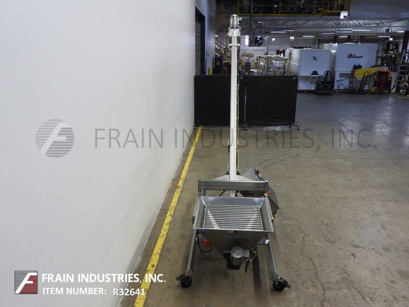 2-3/4" diameter x 14' long, Hapman #300 Series, screw conveyor and ...