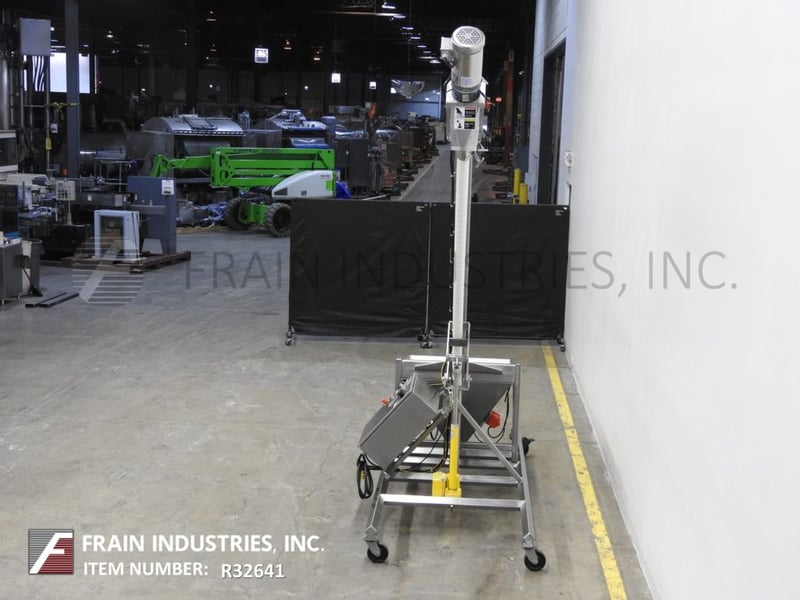 2-3/4" diameter x 14' long, Hapman #300 Series, screw conveyor and ...