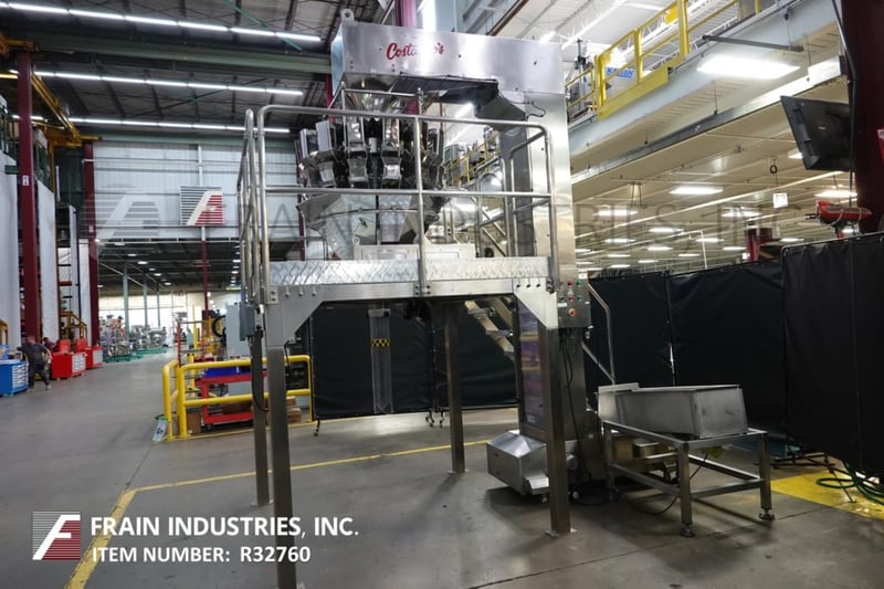 Ohlson Packaging, complete combination weigh scale, bag filling system ...