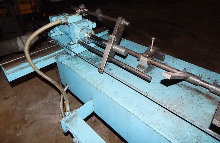 3" Pines #1-1/4, horiz tube bender, counter-clockwise bending head, 8 ...