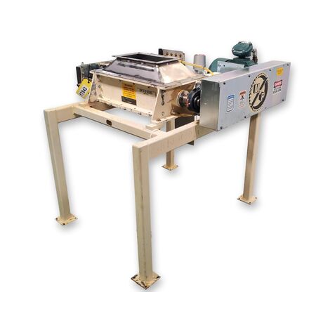 12" x 24" Machine & Process Design, dual rotor crumbler, #17843 for ...